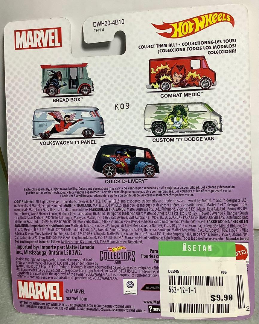 Hot Wheels - Muppets (Otto) & Marvel She-Hulk, Hobbies & Toys, Toys ...