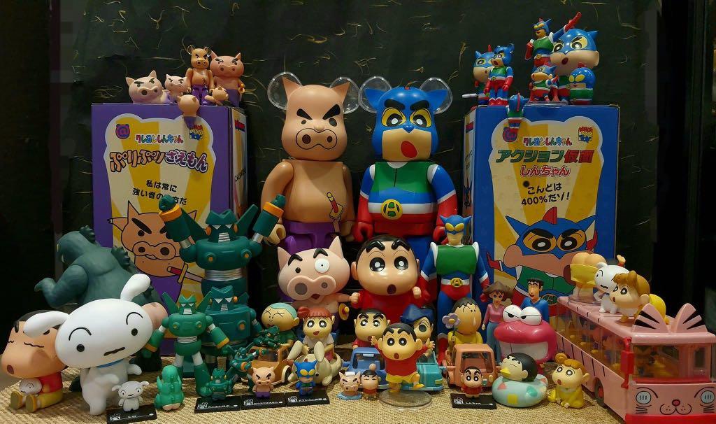 [In Stock] BE@RBRICK x Buriburizaemon 400% Crayon Shin-chan 蜡笔小新 ...