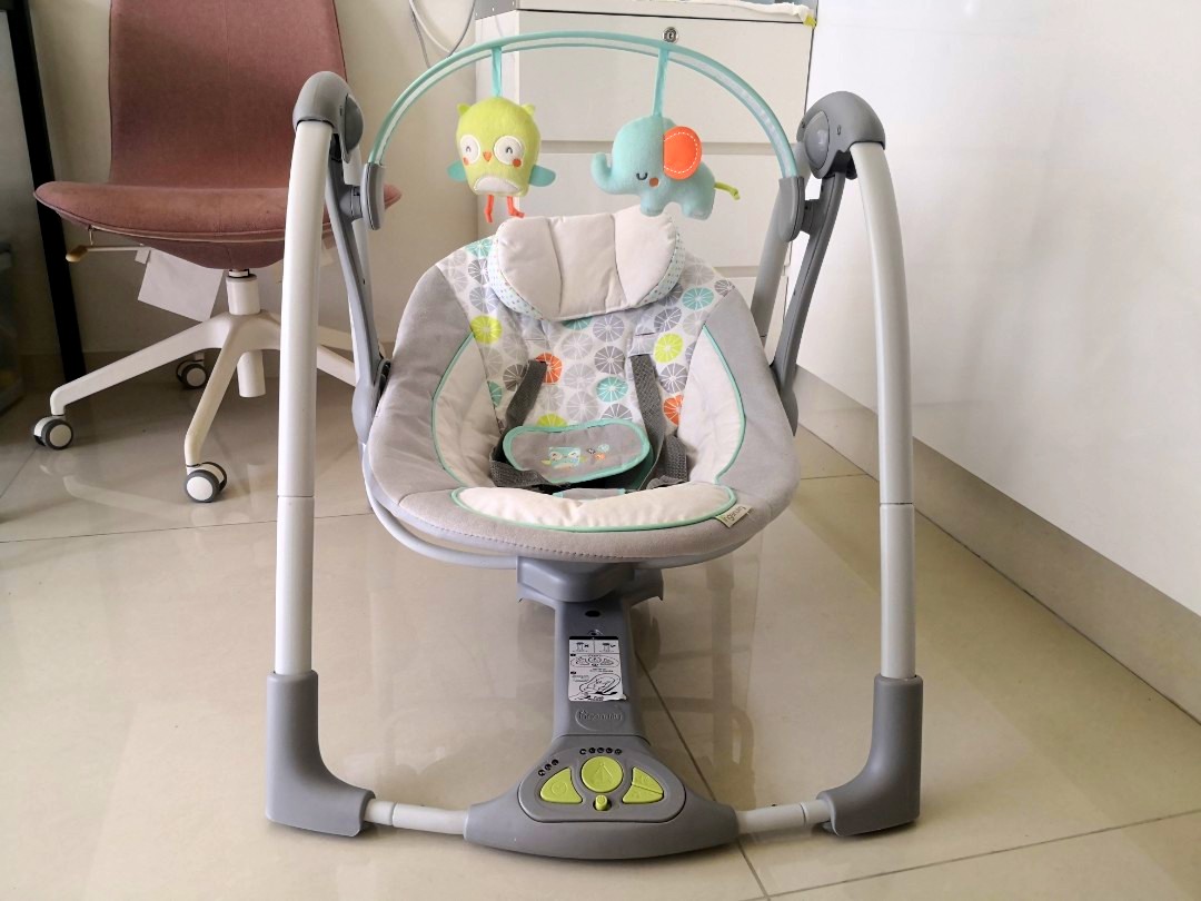 Ingenuity Swing 'n Go Portable Baby Rocker, Babies & Kids, Infant ...