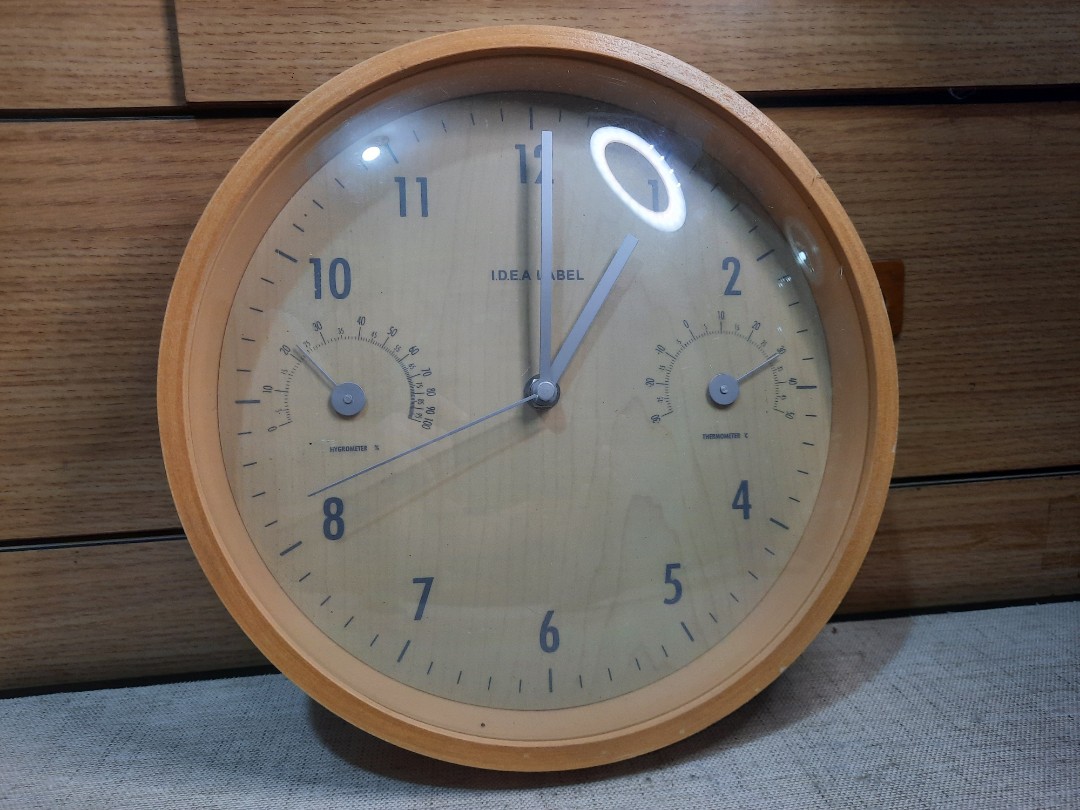 Japan clock, Furniture & Home Living, Home Decor, Clocks on Carousell