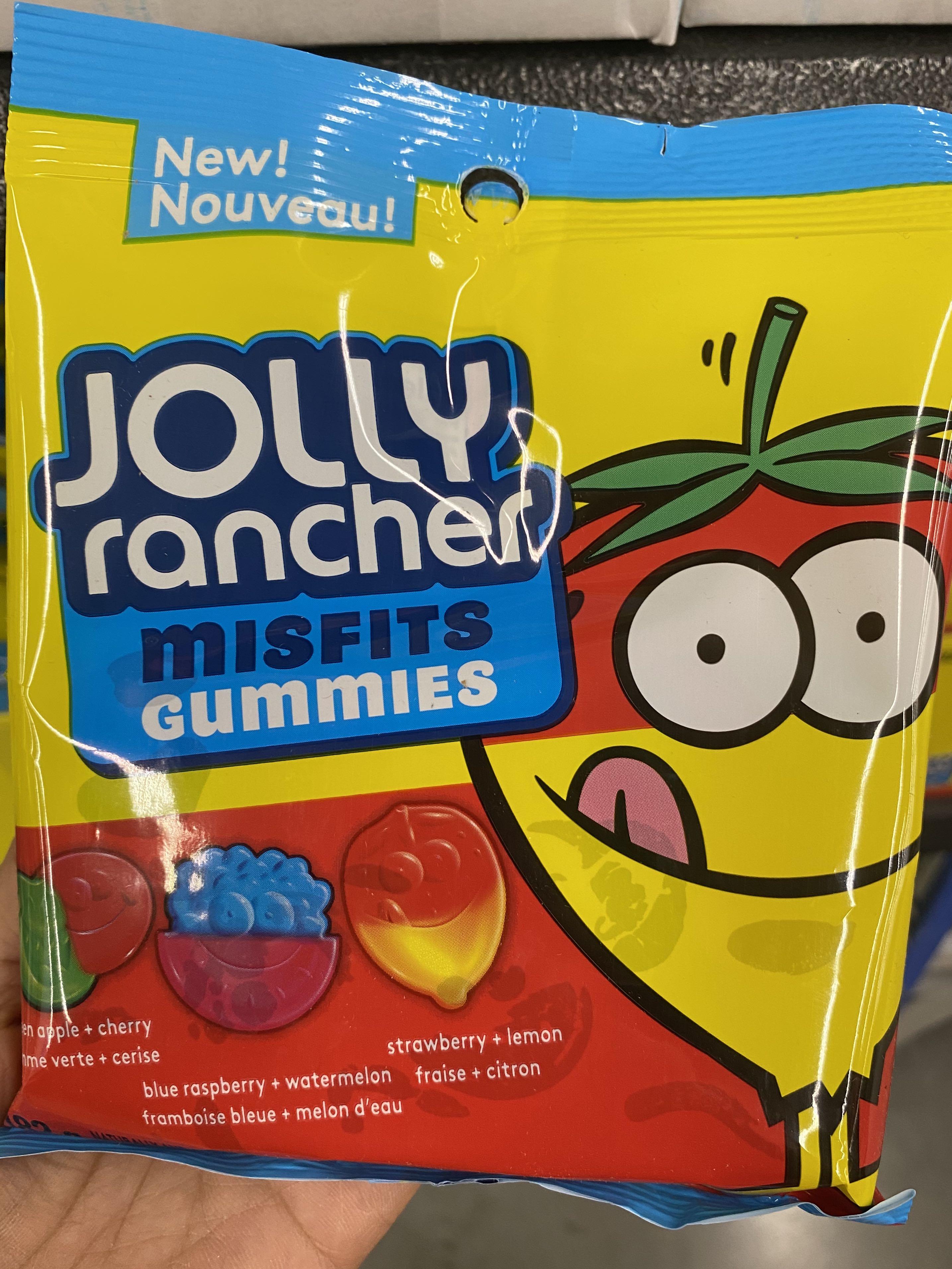 Jolly Rancher Misfits Gummies, Food & Drinks, Packaged & Instant Food ...