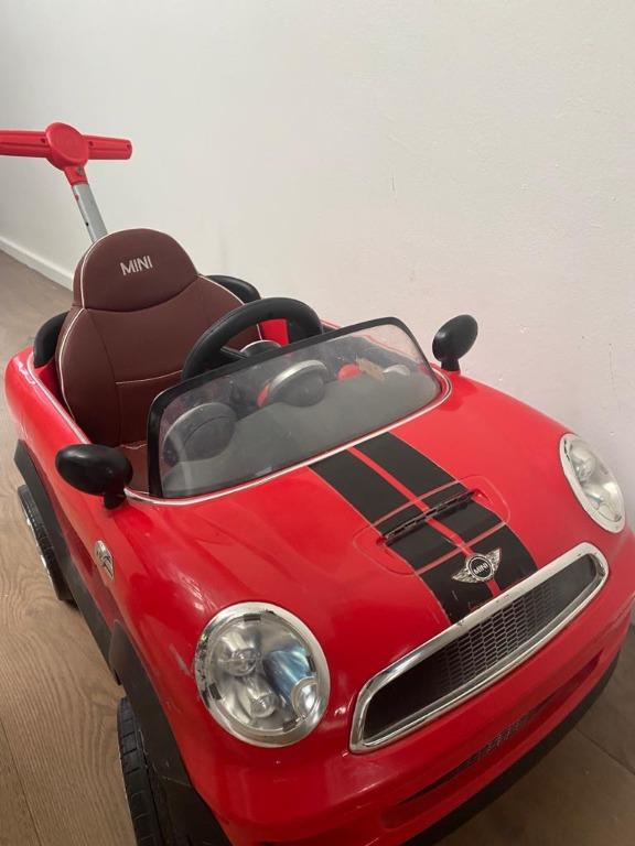 Kids mini cooper push car, Hobbies & Toys, Toys & Games on Carousell