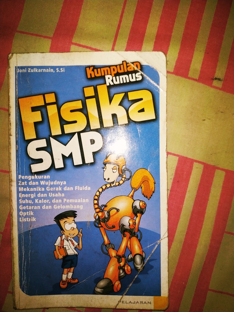 Kumpulan Rumus Fisika SMP, Buku & Alat Tulis, Buku di Carousell