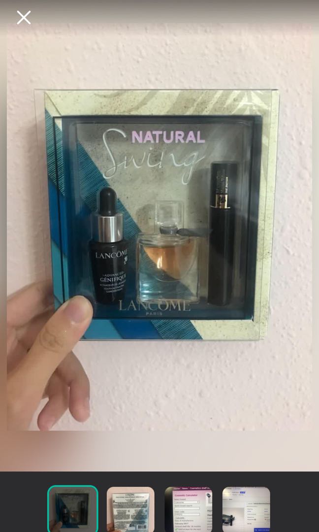 Lancome Natural Swing Gift Set, Beauty & Personal Care, Fragrance ...