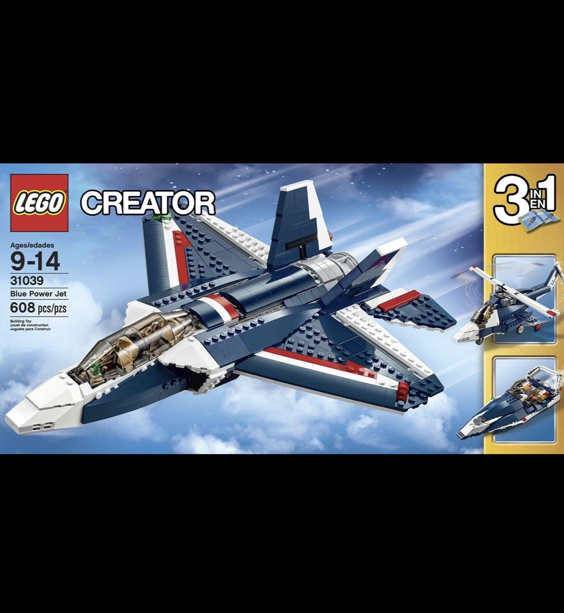 Lego 31039 : Blue Power Jet, Hobbies & Toys, Toys & Games on Carousell