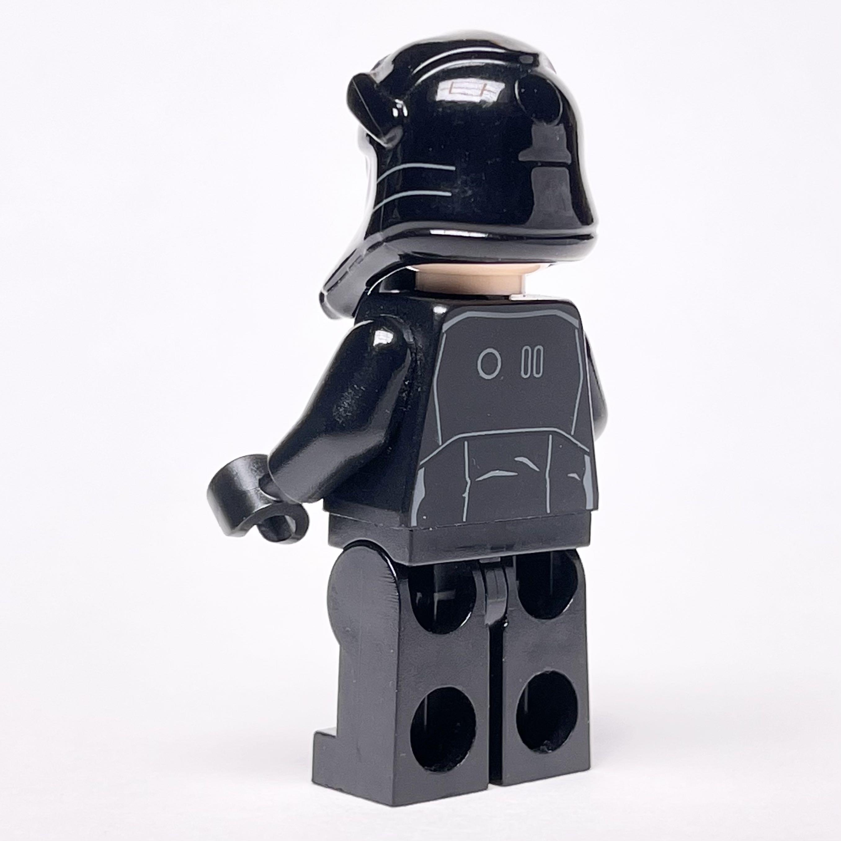 LEGO Star Wars First Order TIE Fighter Pilot, Two White Lines on Helmet ...