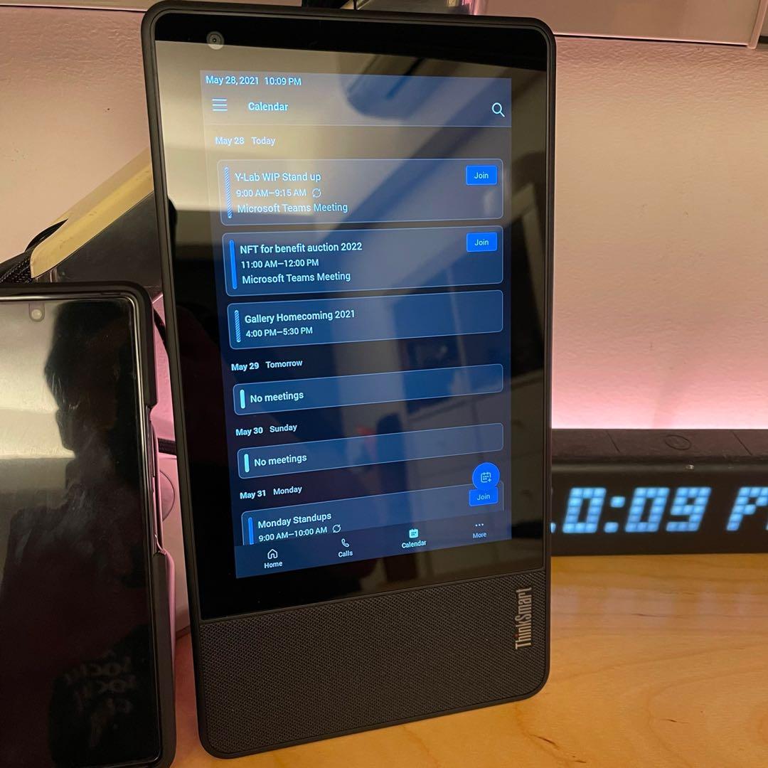 Lenovo ThinkSmart View for Microsoft Teams (variant of Google Nest Hub ...