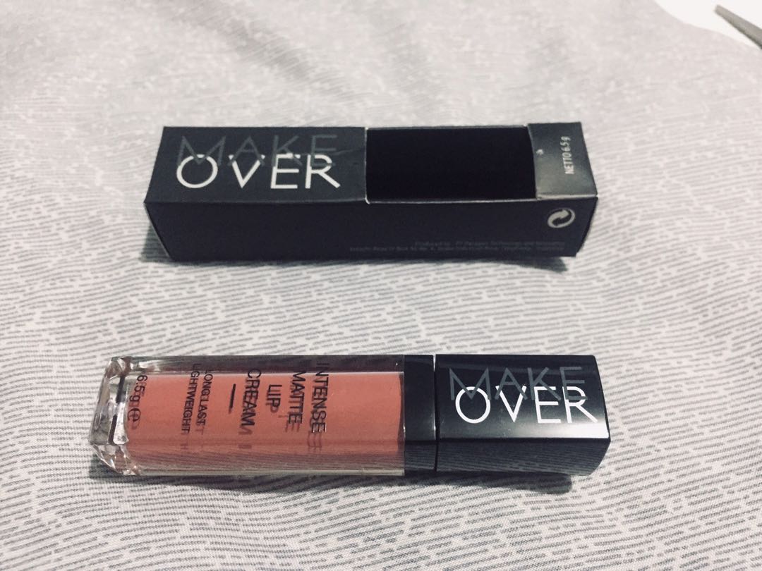 MAKEOVER - LIP MATTE CREAM 004, Kesehatan & Kecantikan, Rias Wajah di ...