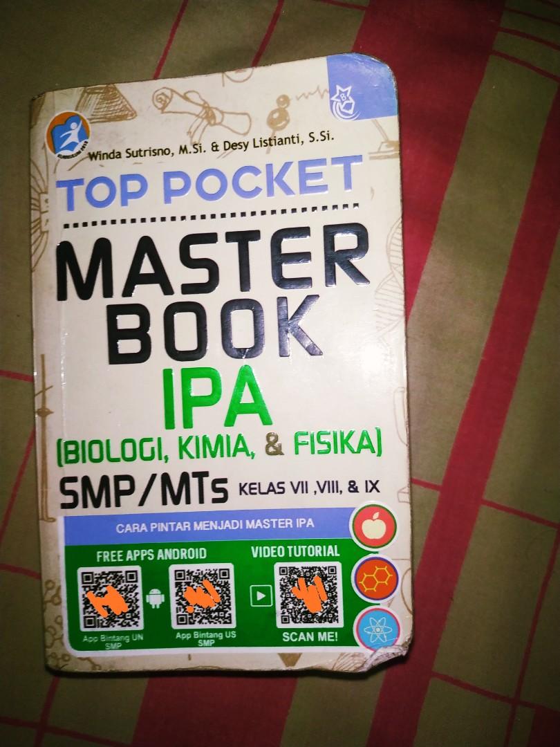 Master Book IPA untuk SMP (Biologi, Kimia, Fisika), Buku & Alat Tulis ...