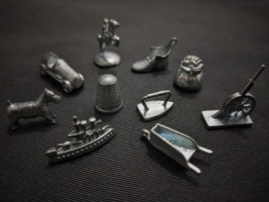 Monopoly Tokens (1998 edition), Hobbies & Toys, Toys & Games on Carousell