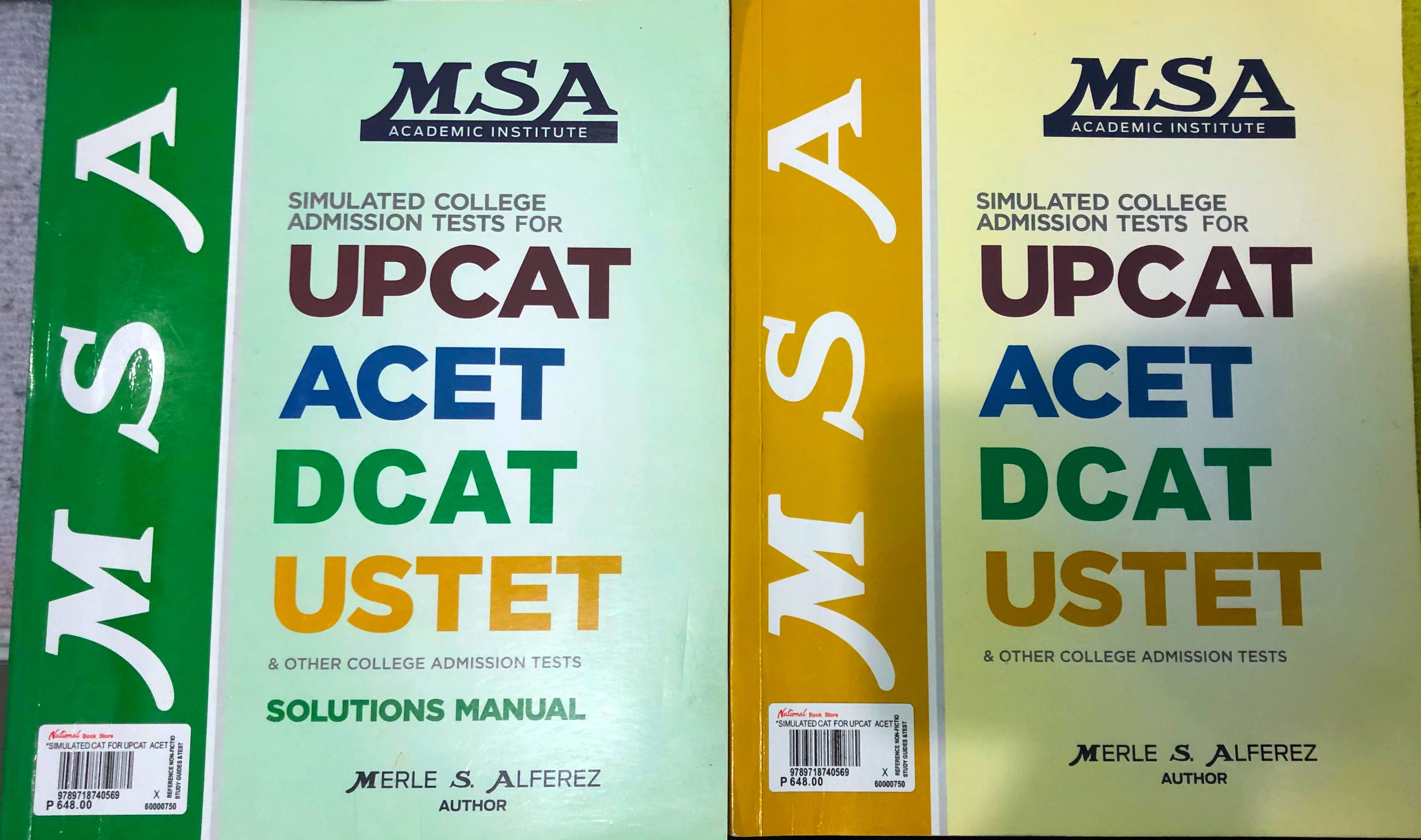 MSA College Admission Test Reviewer (Questions and Answer Set), Hobbies ...