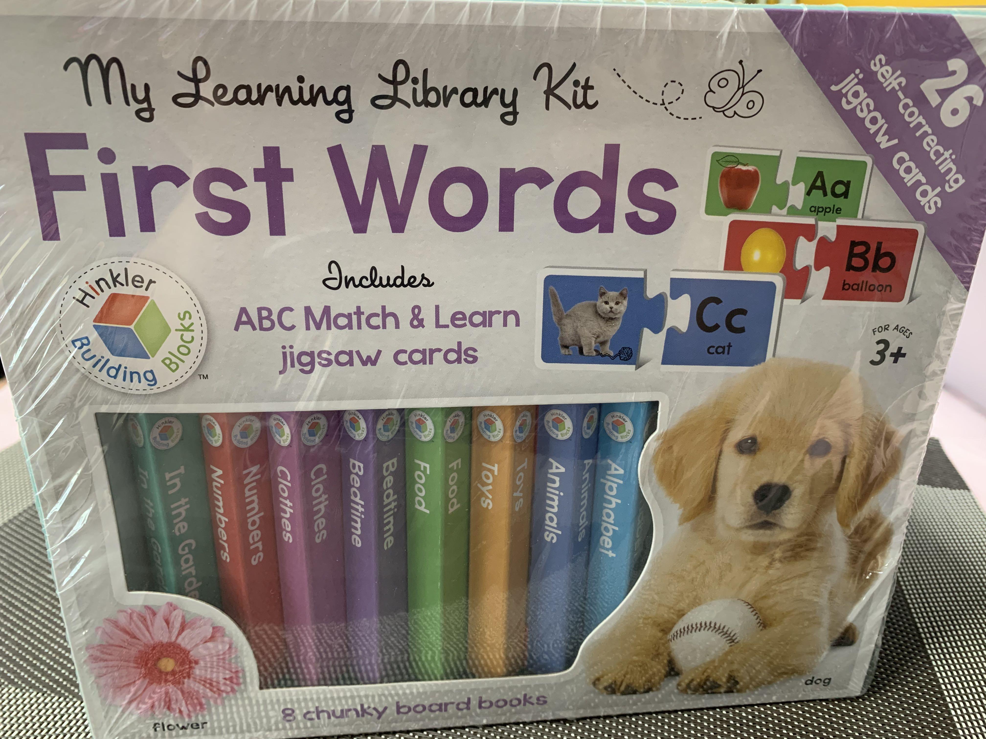 My Learning Library Kit First Words (Age 3+), Hobbies & Toys, Books ...