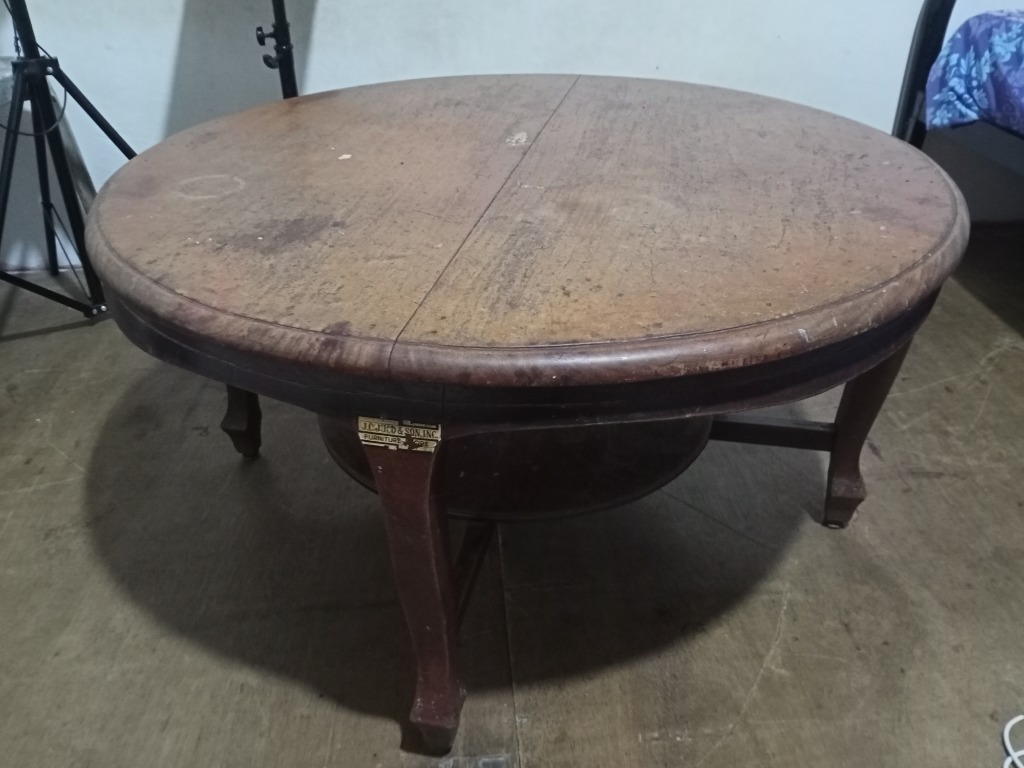 Narra center table "century old" "antique", Furniture & Home Living ...