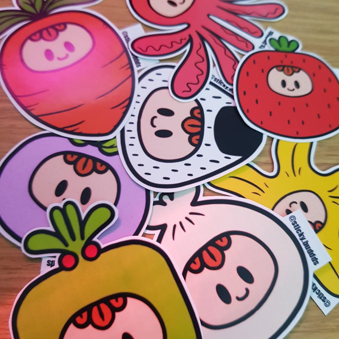 [NEW] Big Cute Stickers, Hobbies & Toys, Stationery & Craft, Other ...