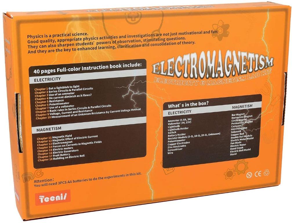 (PackagingNew)Teenii STEM Physics Science Lab Basic Circuit Learning ...