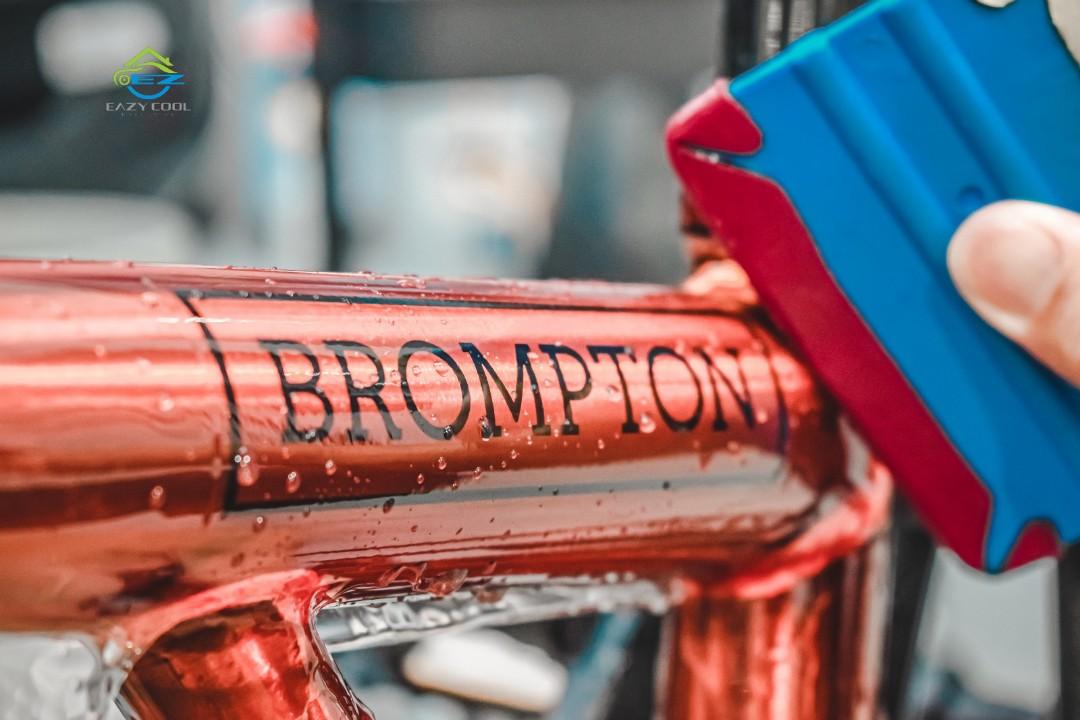 Brompton Bicycle Paint Protection Film, Sports Equipment, Bicycles ...