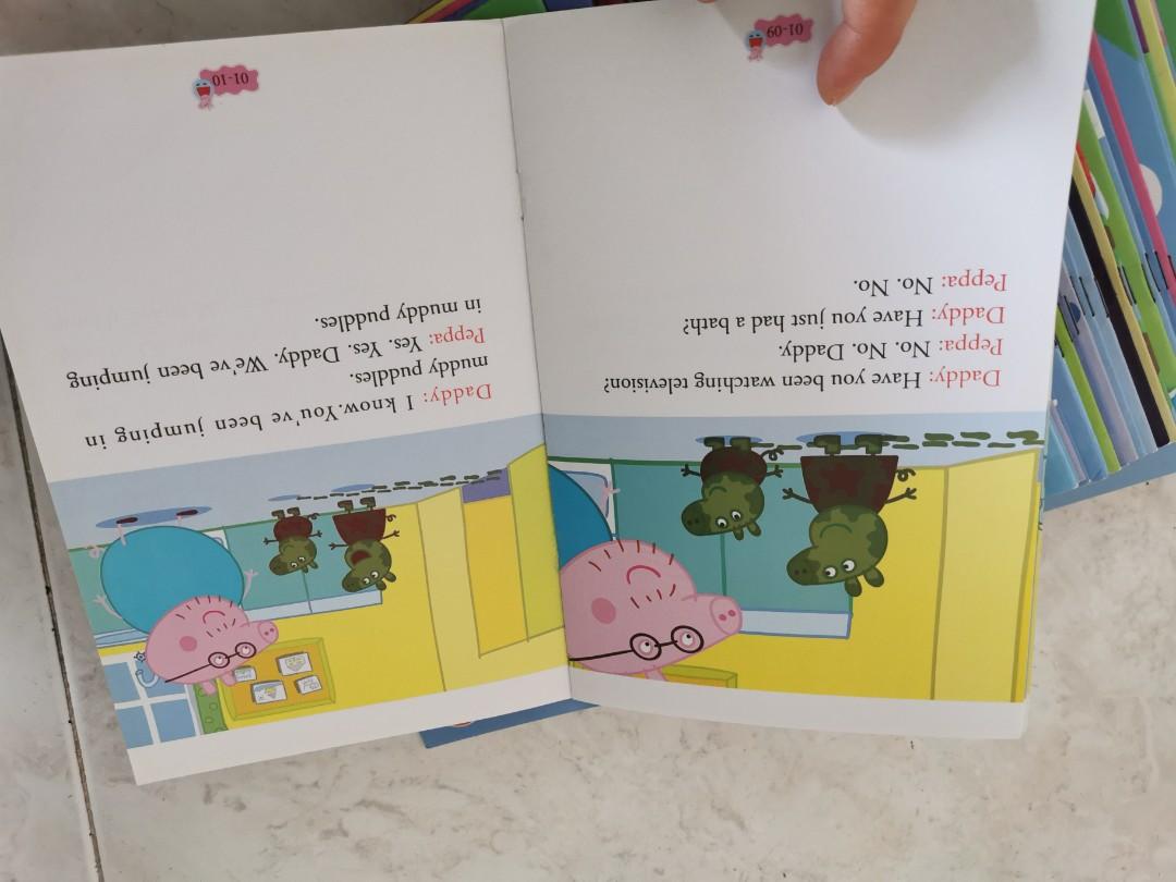 Peppa pig(2 Levels, 53 books, 52 books), Hobbies & Toys, Books ...