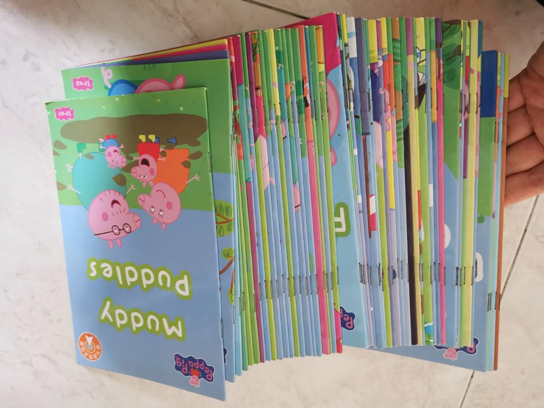 Peppa pig(2 Levels, 53 books, 52 books), Hobbies & Toys, Books ...