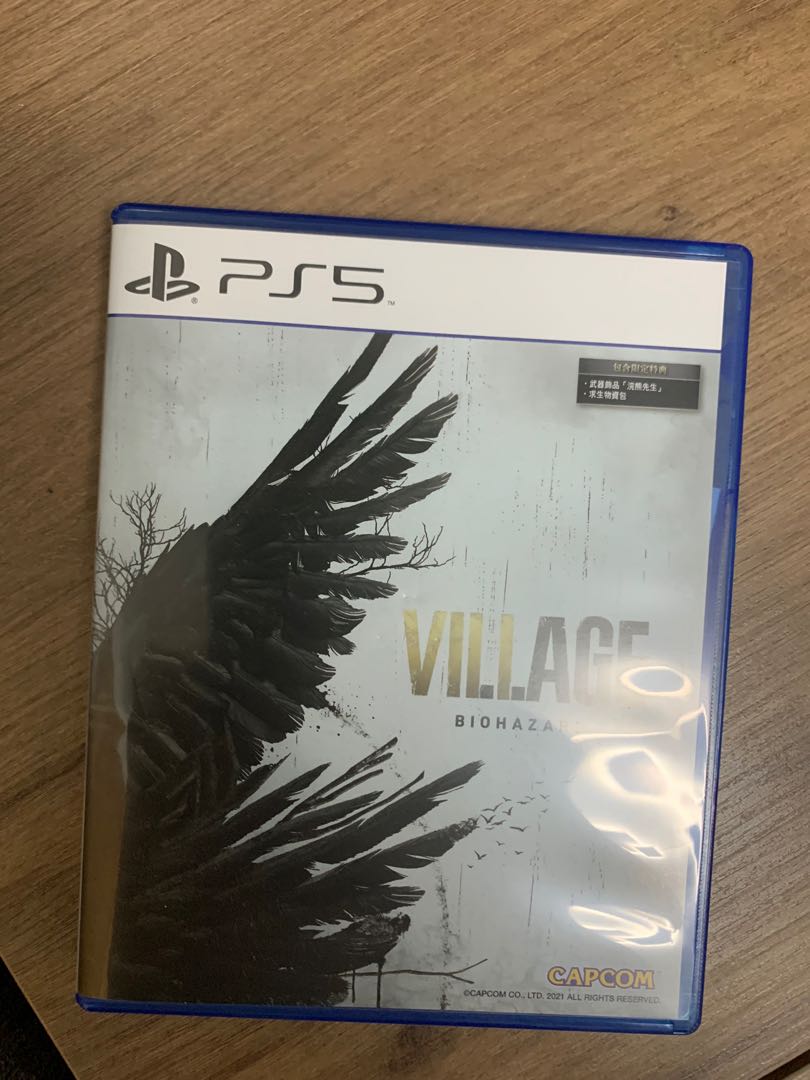 PS5 code未用 中文版 biohazard 8 resident evil 8, 電子遊戲, 電子遊戲, PlayStation ...