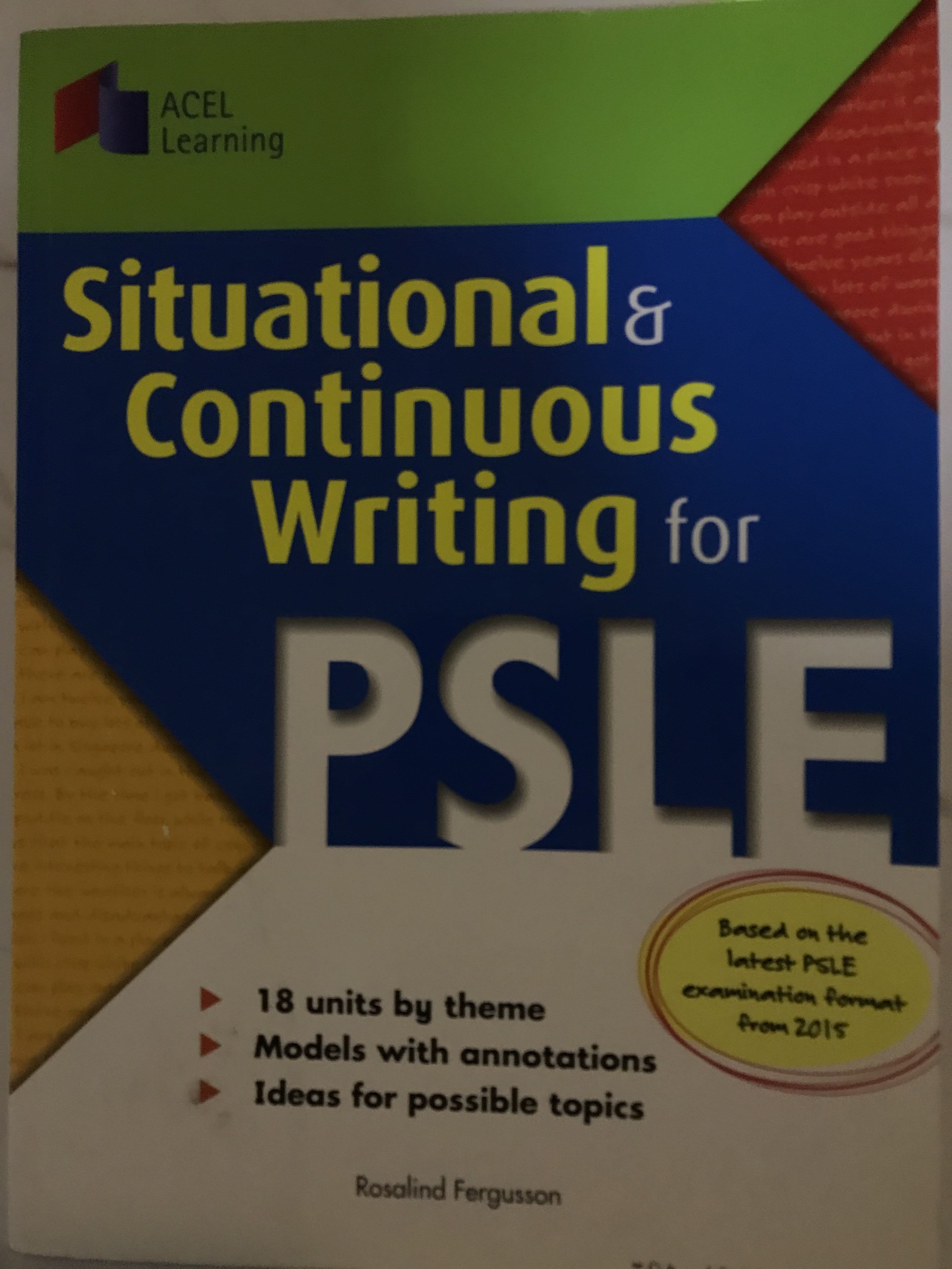 PSLE situational & Continuous Writing, Hobbies & Toys, Books ...