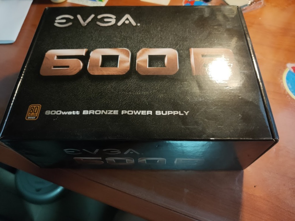 PSU EVGA 600B 600 WATT, Computers & Tech, Desktops on Carousell