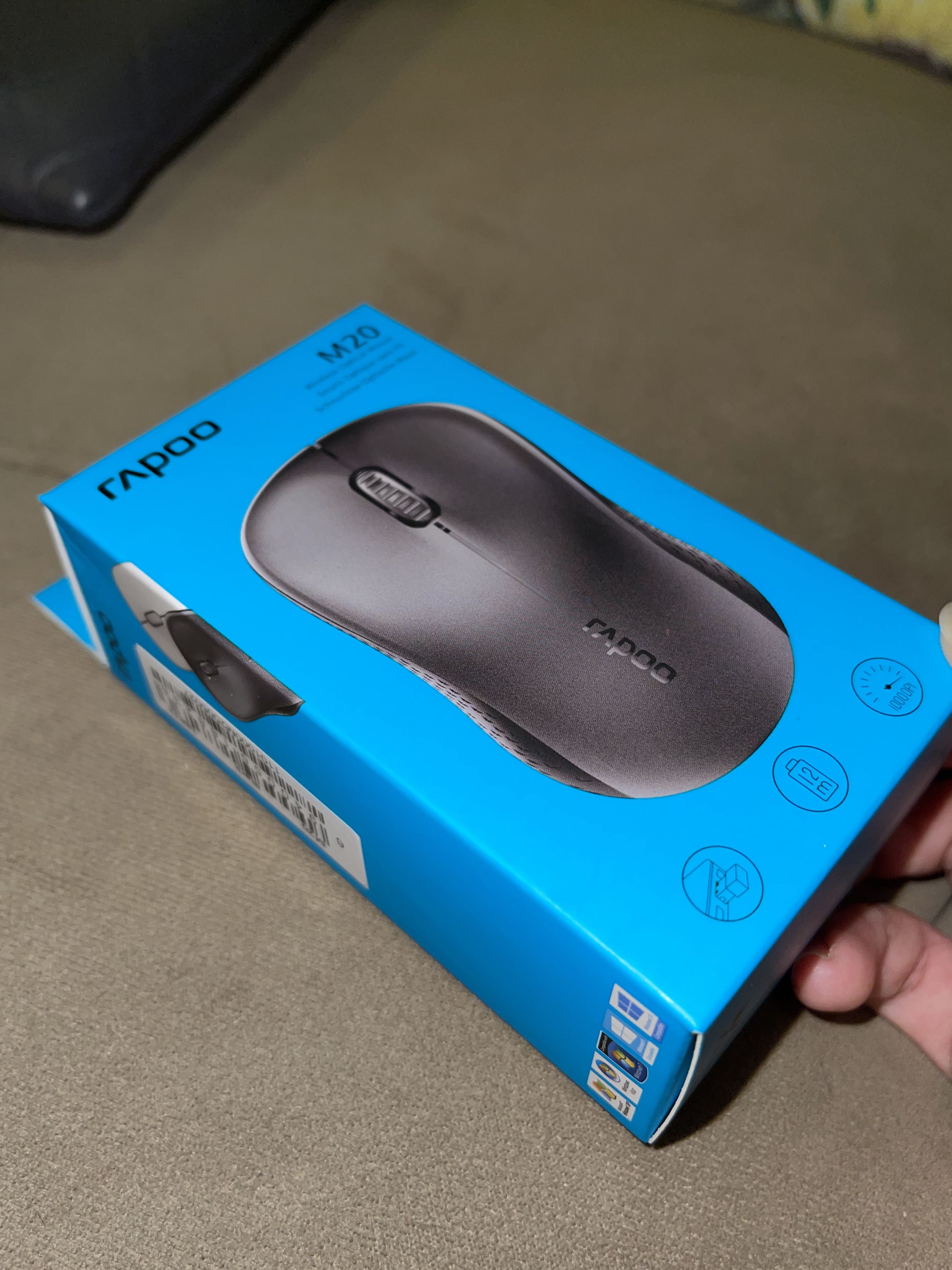 RAPOO M20 WIRELESS MOUSE, Computers & Tech, Parts & Accessories, Mouse ...