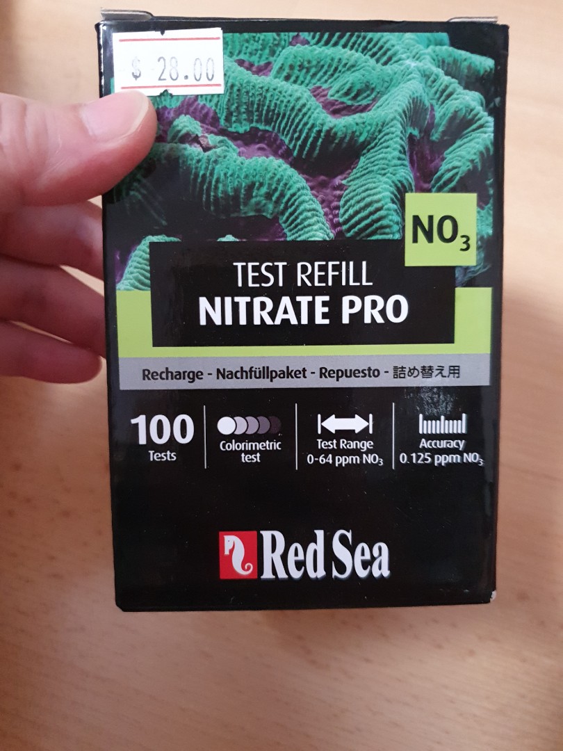 Red Sea Test Reagent Refill Nitrate, Pet Supplies, Homes & Other Pet ...
