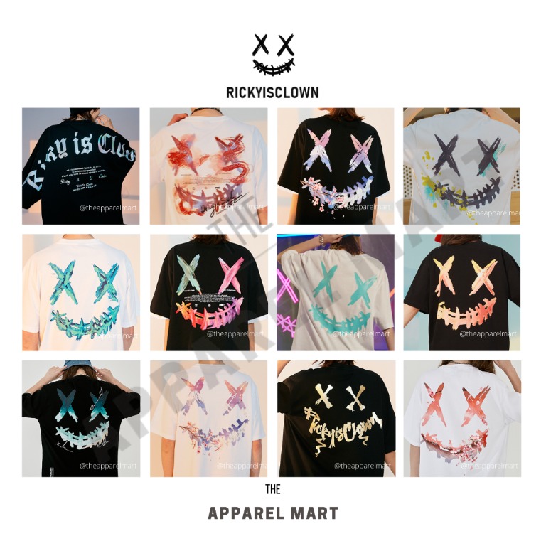 RICKYISCLOWN Oversized Tee/T-Shirts Pre-Order! - Ricky Is Clown, Men's ...