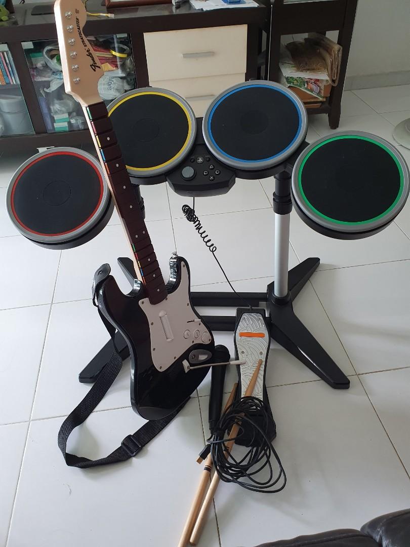 Rock band 4 full set, Video Gaming, Video Games, PlayStation on Carousell