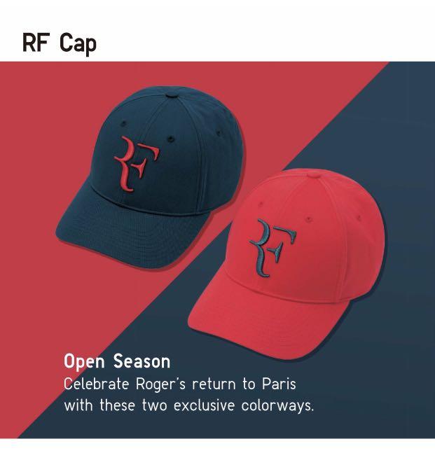 Roger Federer RF Uniqlo cap ( 16 caps - full range colours) - selling a ...