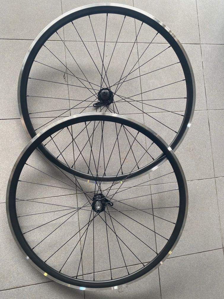 *SALE* 700c Road Bicycle Wheelset wheels, Sports Equipment, Bicycles ...