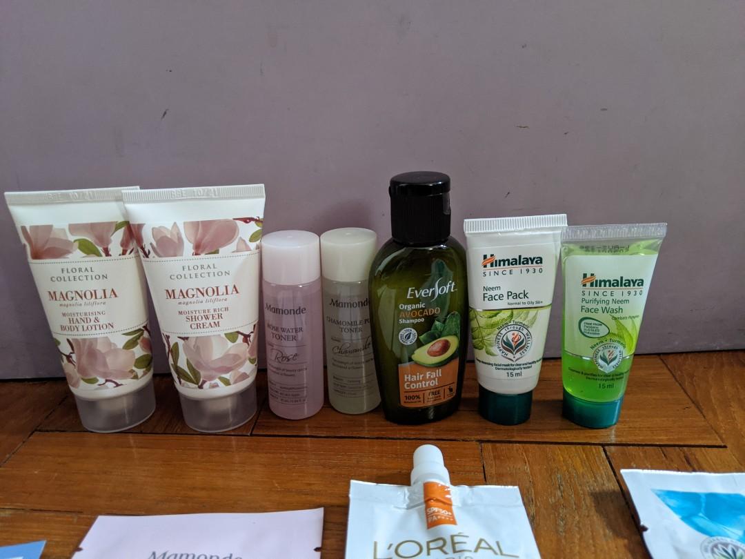Sample set - 11 items (face, hair and body), Beauty & Personal Care ...