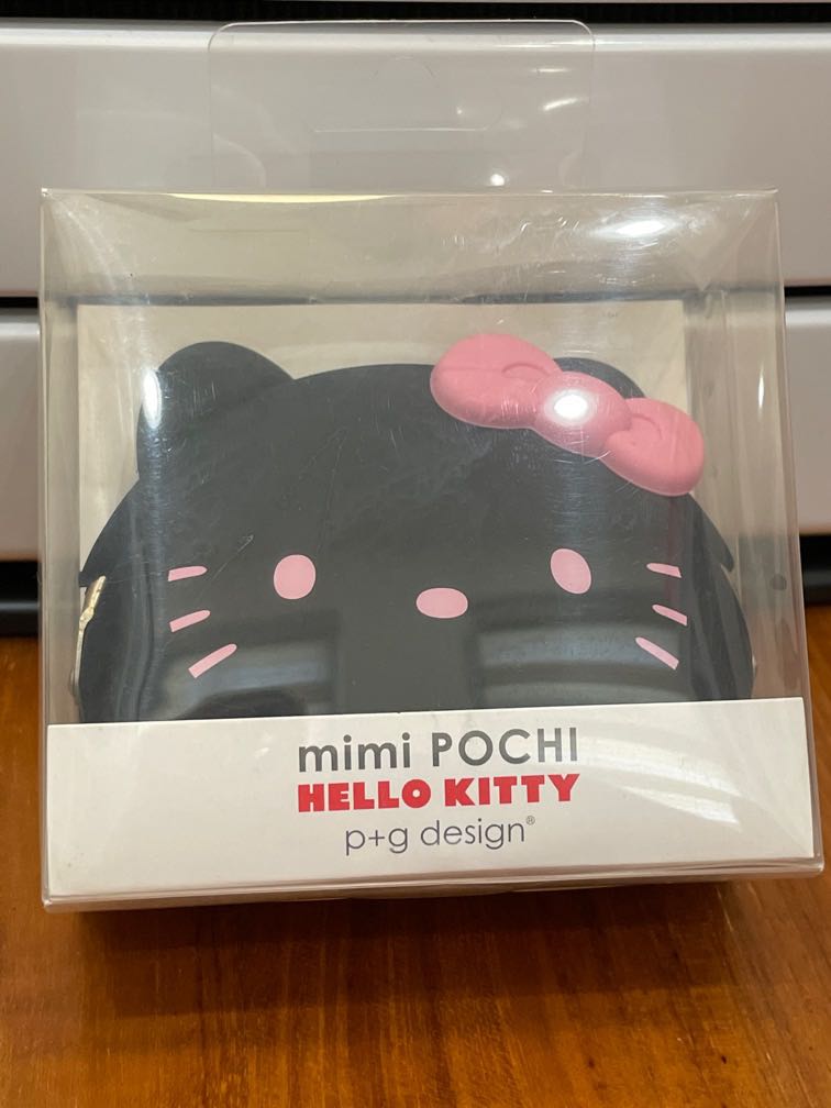 Sanrio Black Hello Kitty Mimi Pochi, Hobbies & Toys, Memorabilia ...