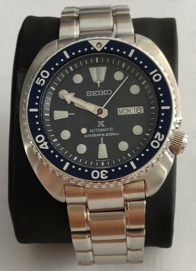 Seiko SRPC23K1 Men's Automatic Turtle Diver's 200 M, Men's Fashion ...
