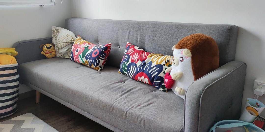 Sofa Bed (Castlery Nathan range), Furniture & Home Living, Furniture ...