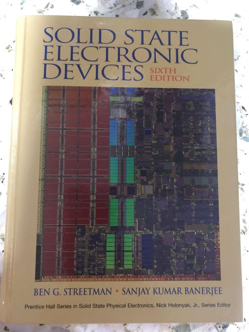 Book: Solid State Electronic Devices, Hobbies & Toys, Books & Magazines ...