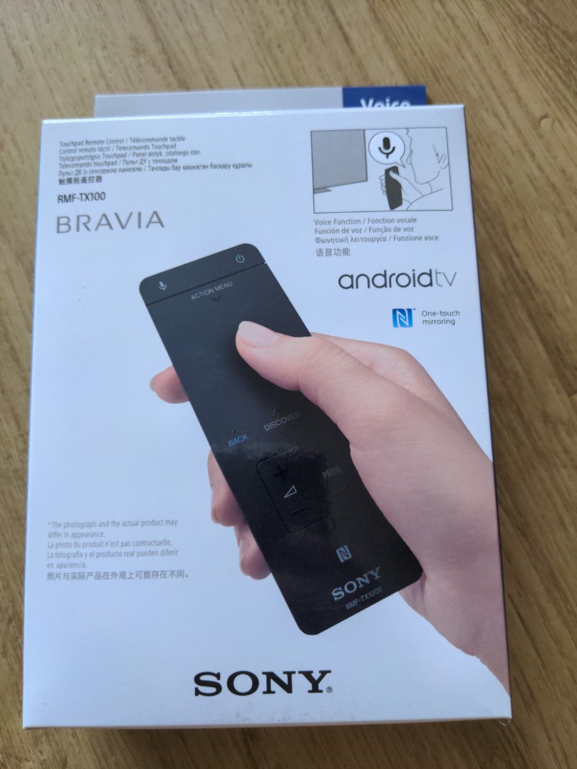 Sony Bravia RMF-TX100 Android TV Touchpad Remote Control, TV & Home ...