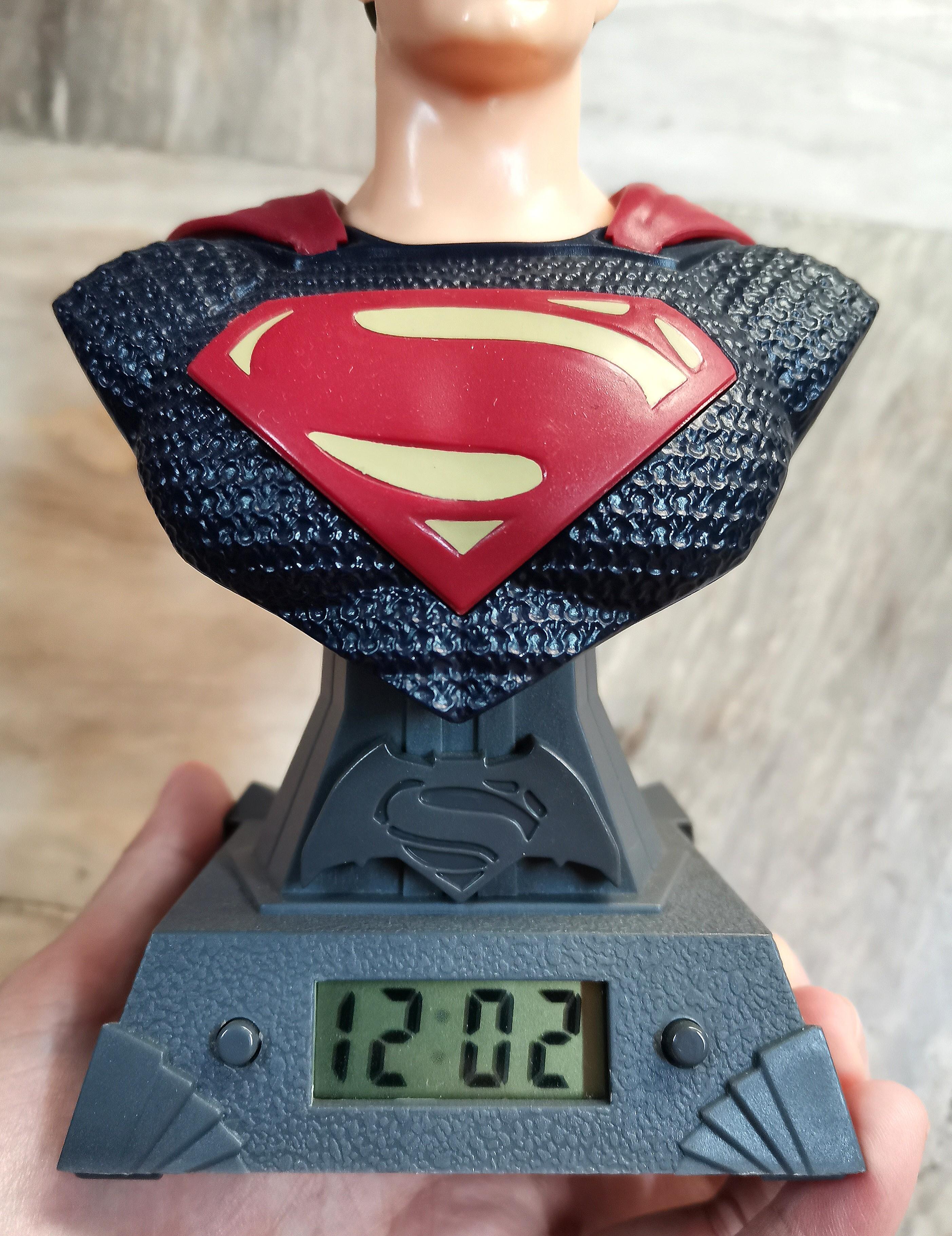 DC Superman Digital Clock Petron, Hobbies & Toys, Toys & Games on Carousell