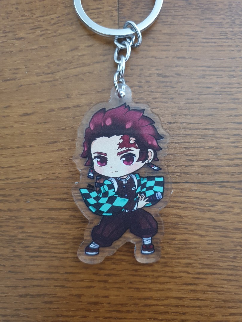 Kimetsu No Yaiba - Tanjiro Keychain, Hobbies & Toys, Memorabilia ...