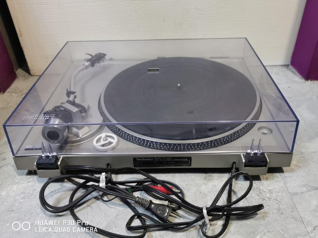 Technics SL-D303 Direct drive, fully automatic turntable, Audio, Other Audio Equipment on Carousell
