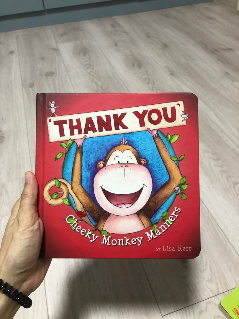 Thank You Cheeky Monkey Manners, Hobbies & Toys, Books & Magazines ...