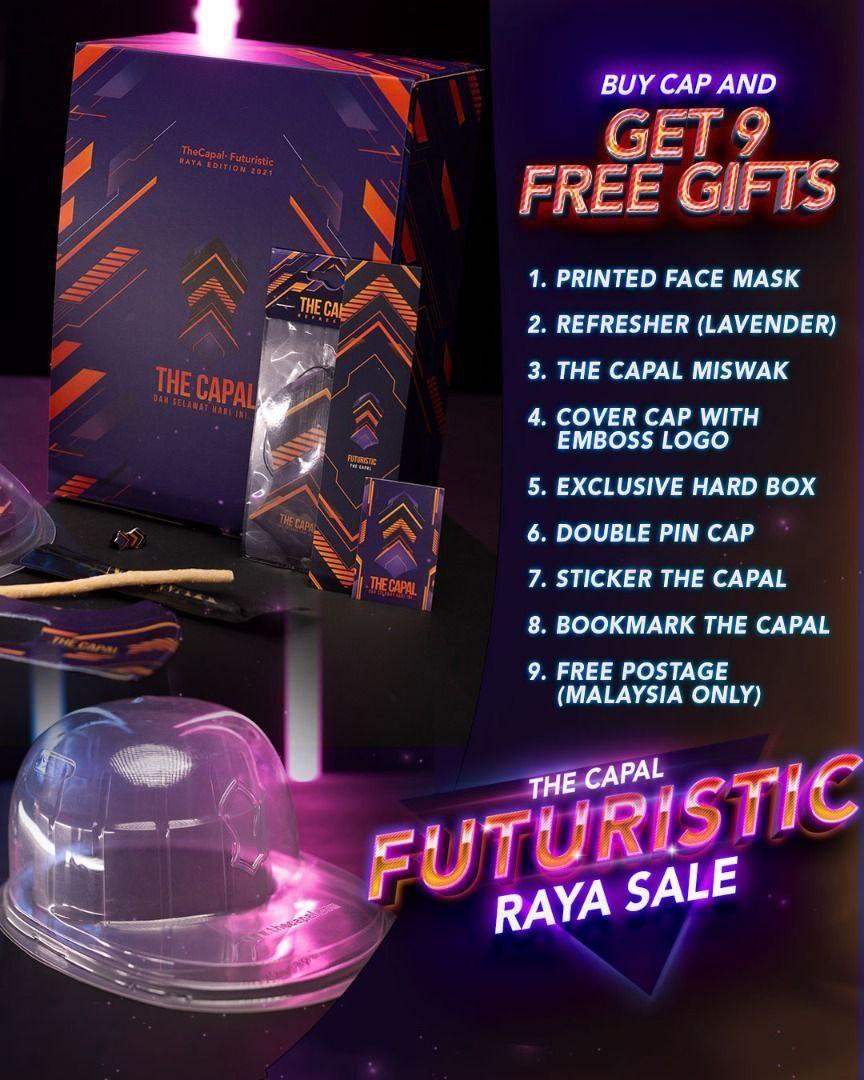 The Capal FUTURISTIC Caps, Men's Fashion, Watches & Accessories, Caps ...