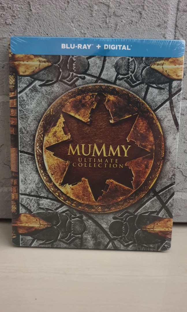 The Mummy Ultimate Collection Limited Edition Steelbook (Blu-Ray ...
