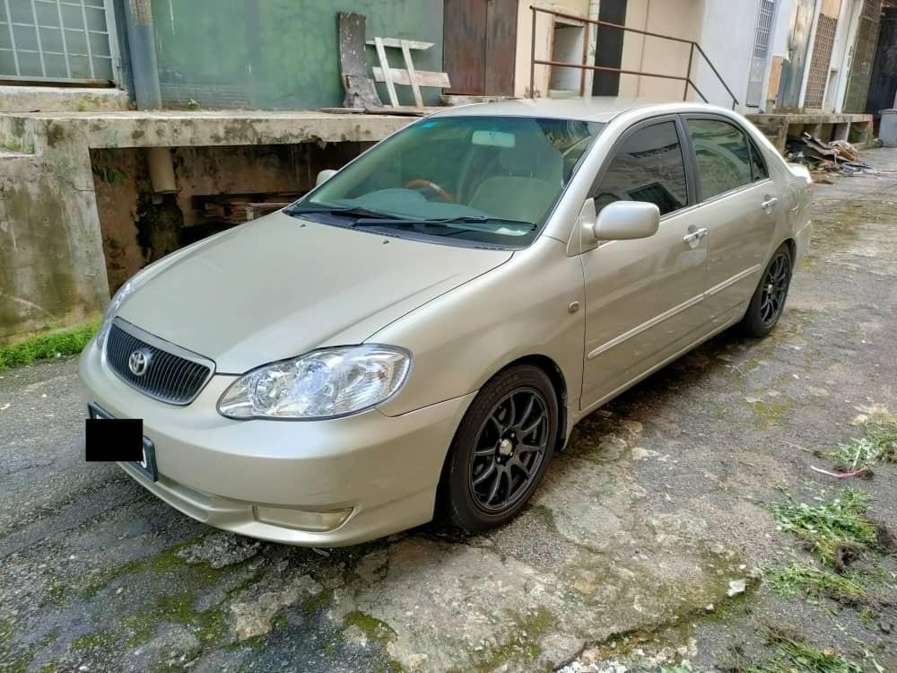 TOYOTA COROLLA ALTIS 1.8AT 2002TH, Cars, Cars for Sale on Carousell