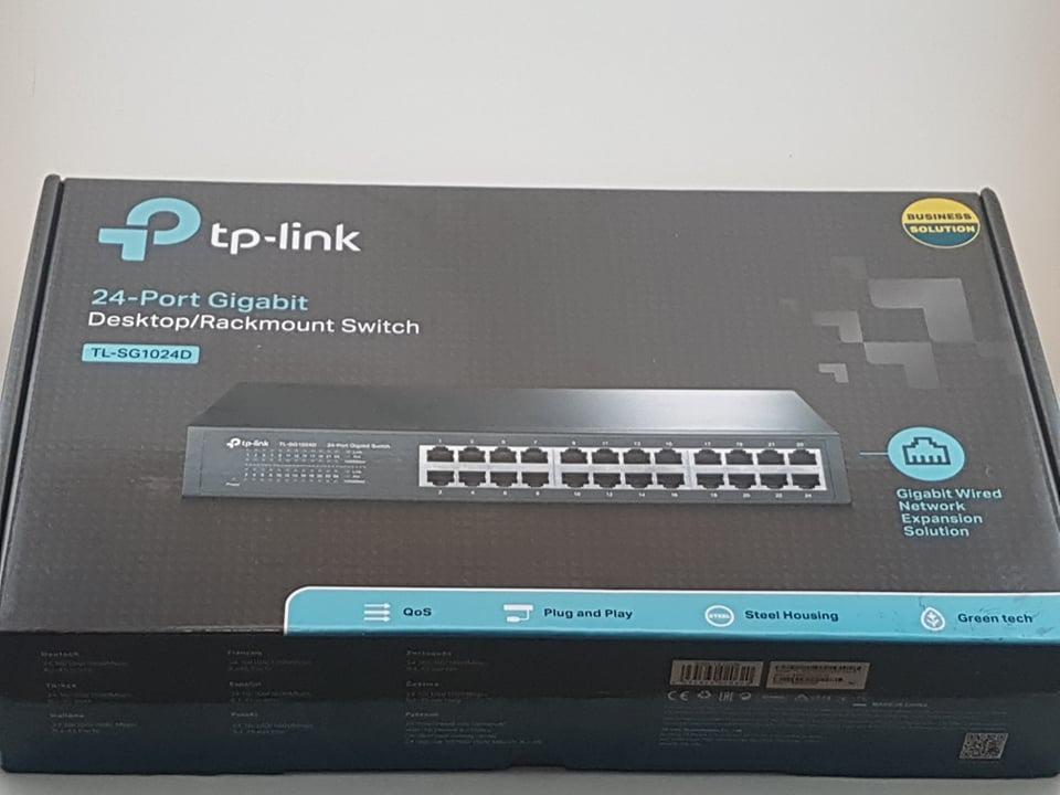 TP-Link TL-SG1024D 24-Port 10/100Mbps Desktop / Rack Mount Switch ...