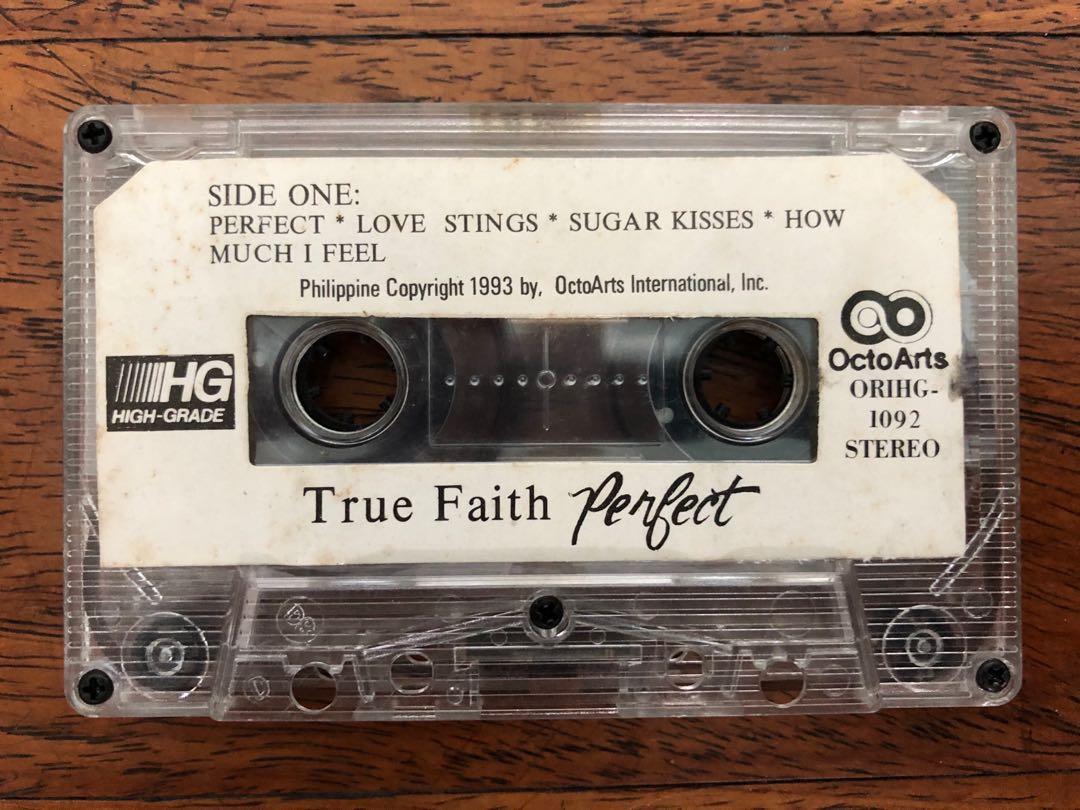 True Faith “Perfect” Cassette Tape, Hobbies & Toys, Music & Media ...