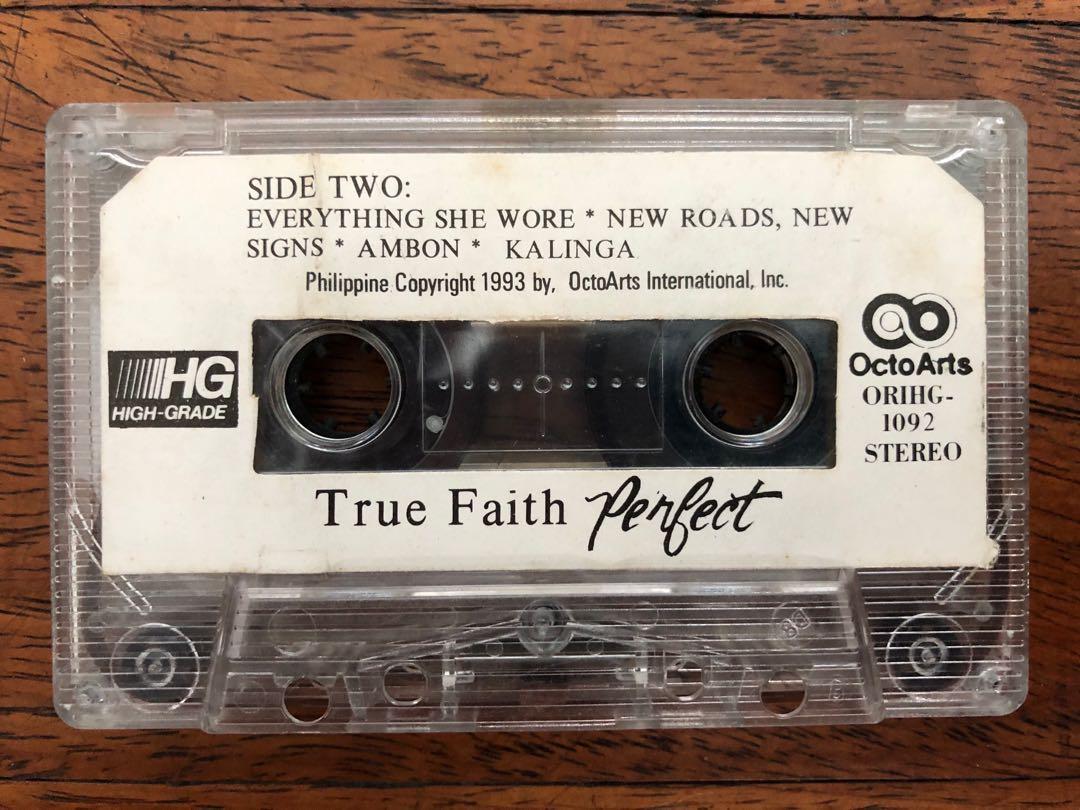 True Faith “Perfect” Cassette Tape, Hobbies & Toys, Music & Media ...