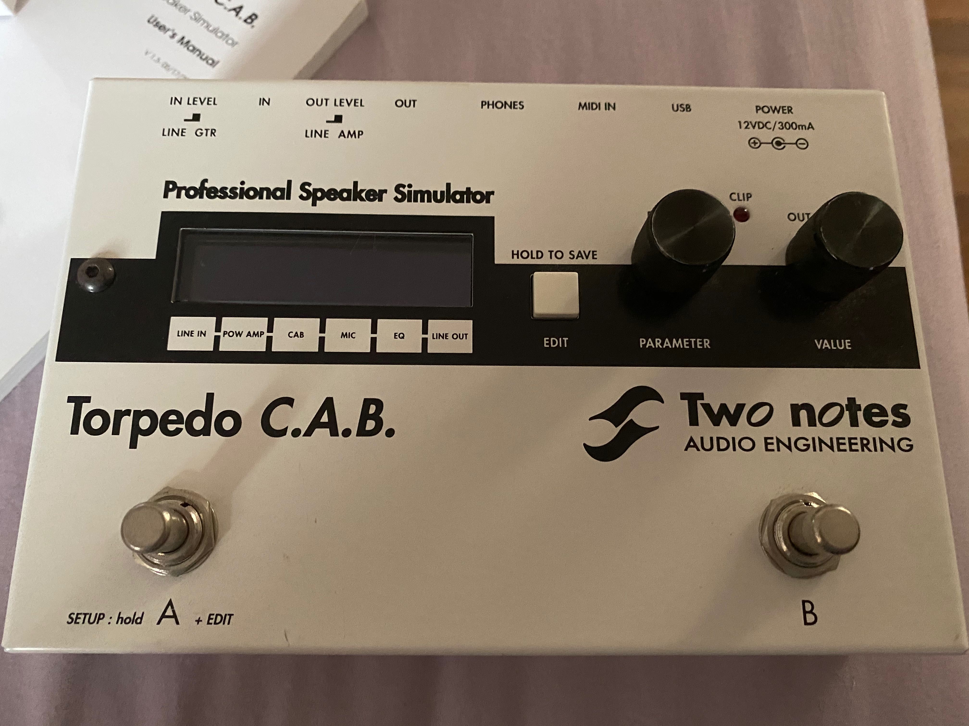 Two Notes Torpedo CAB, Hobbies & Toys, Music & Media, Music Accessories ...