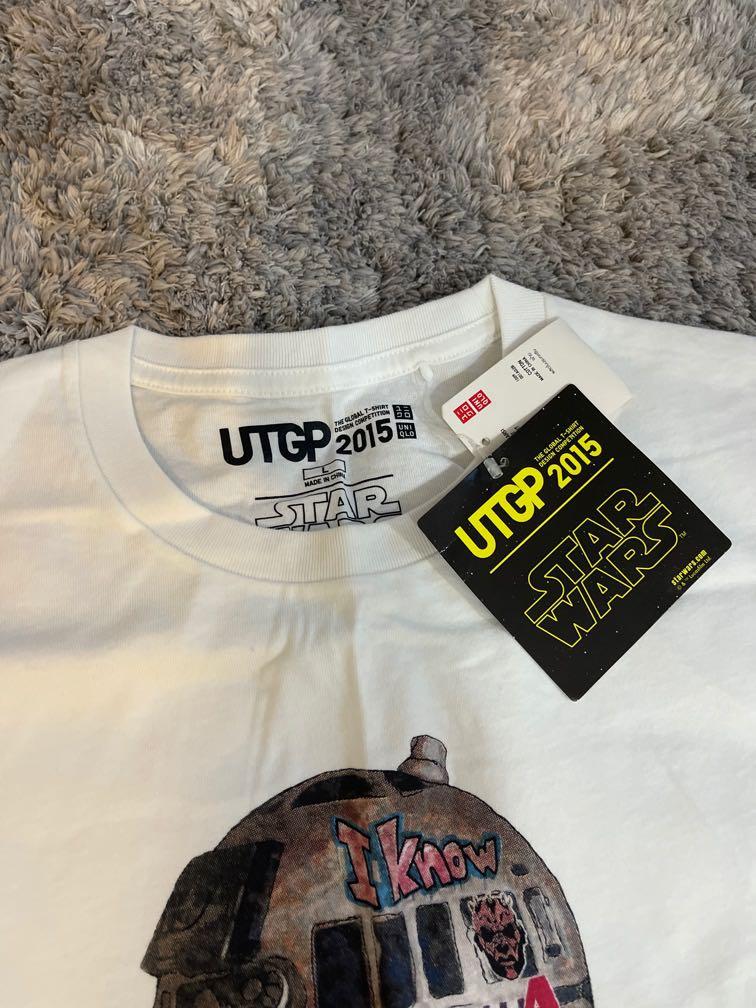 Uniqlo Star Wars R2 D2 UTGP 2015, Men's Fashion, Tops & Sets, Tshirts & Polo Shirts on Carousell