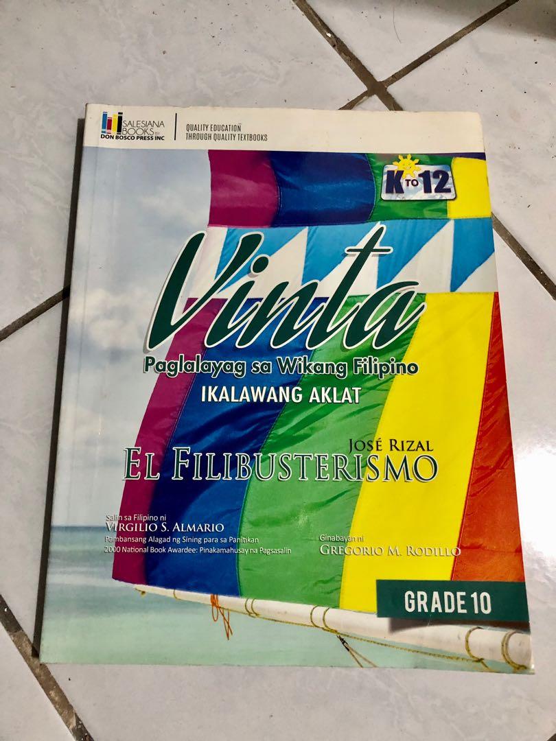 Vibta - El Filibusterismo, Hobbies & Toys, Books & Magazines, Textbooks ...